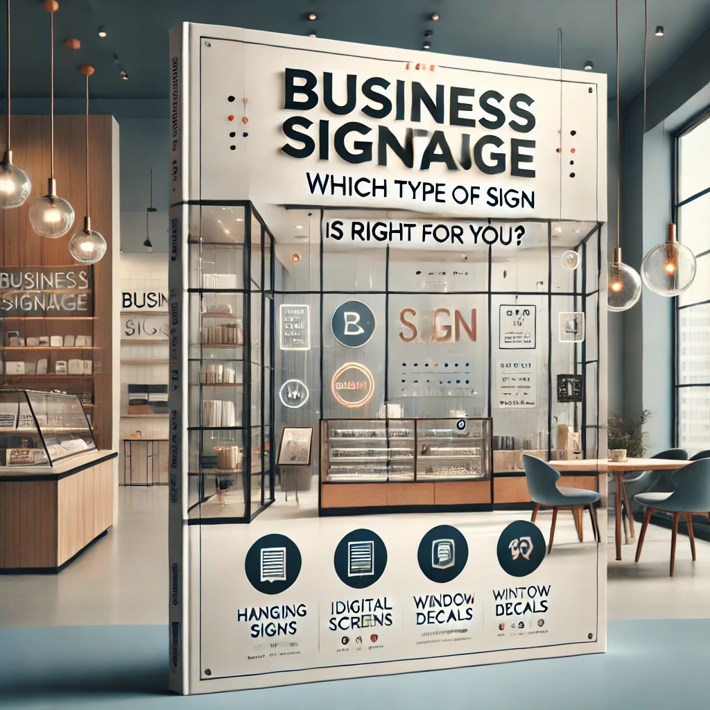 Business Signage: Which Type of Sign is Right for You?