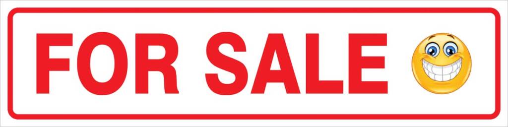 For Sale Emoji - ARTO SIGN CO